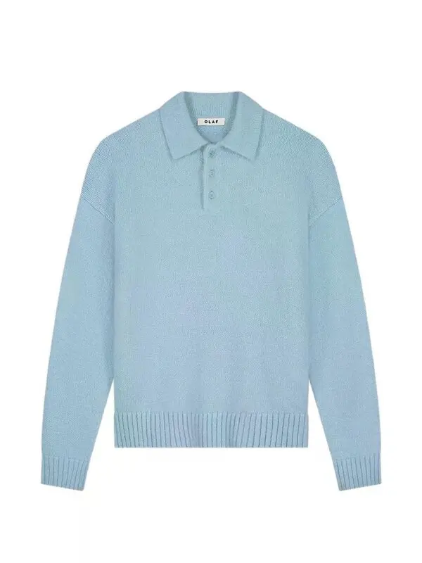 OLAF Button-collar Sweater