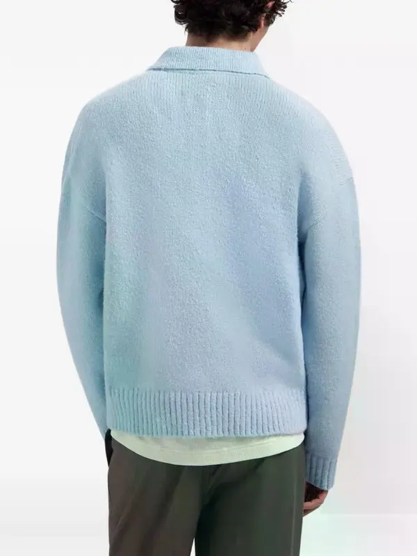 OLAF Button-collar Sweater