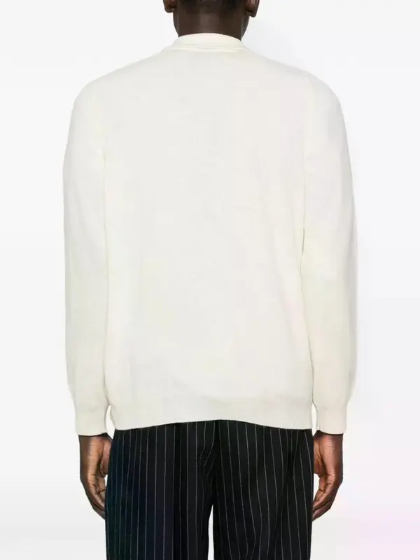 AMARANTO Quarter-zip Pocket Sweater