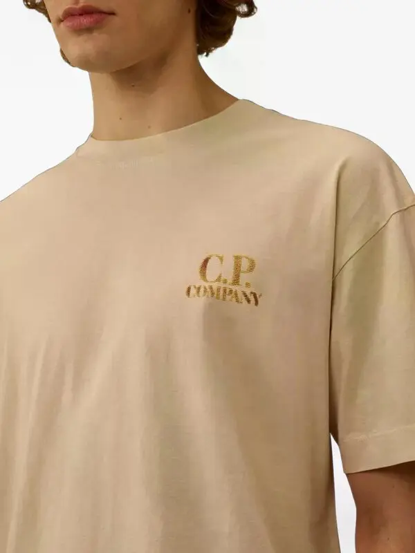 C.P. COMPANY Logo-print Short-sleeve T-shirt