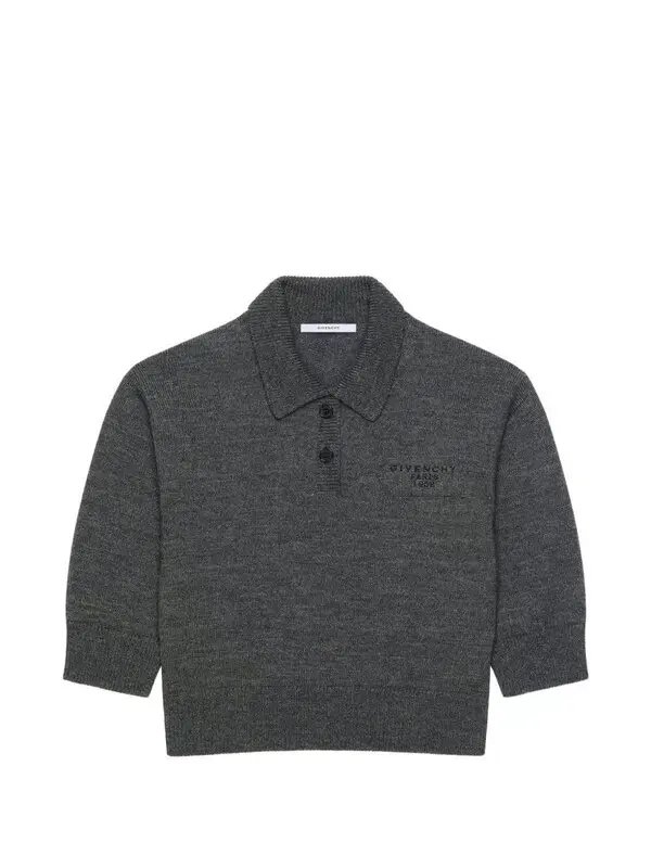Givenchy Polo Top In Wool