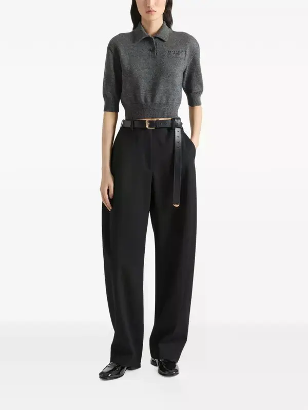 Givenchy Polo Top In Wool