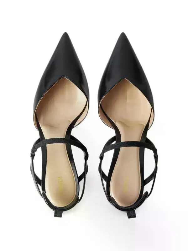 Fendi Very Colibri Pointed-toe Slingback Pumps