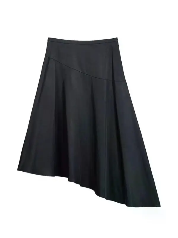 FUTURE CLASSICS Asymmetric Flared Midi Skirt