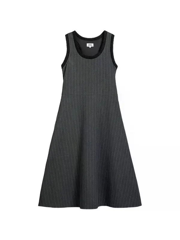 FUTURE CLASSICS Striped A-line Midi Dress