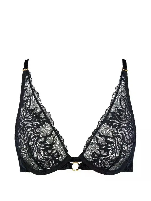 AUBADE The Night Before Lace-embroidered Triangle Bra