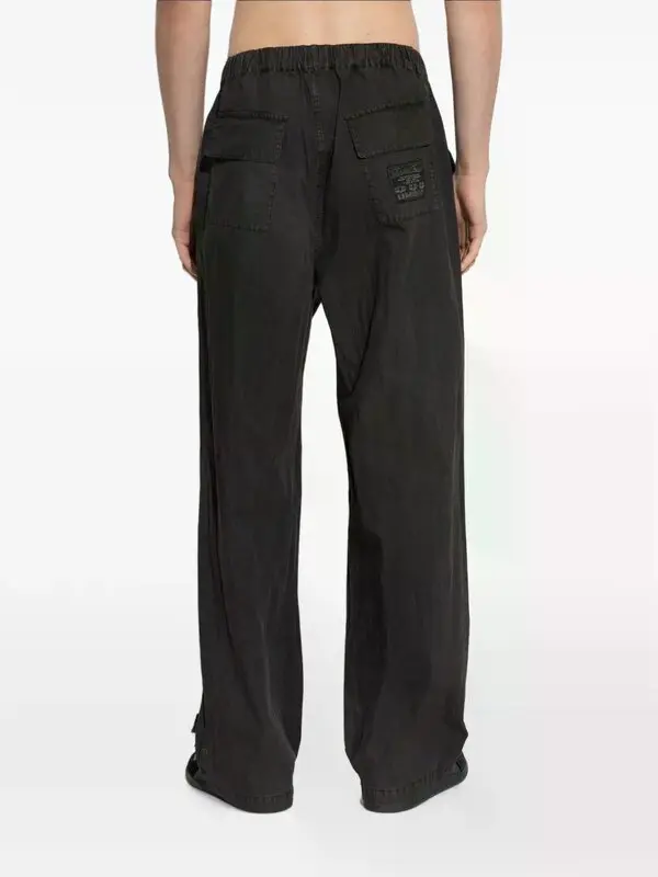 UMBRO Logo-embroidered Touch-strap Trousers