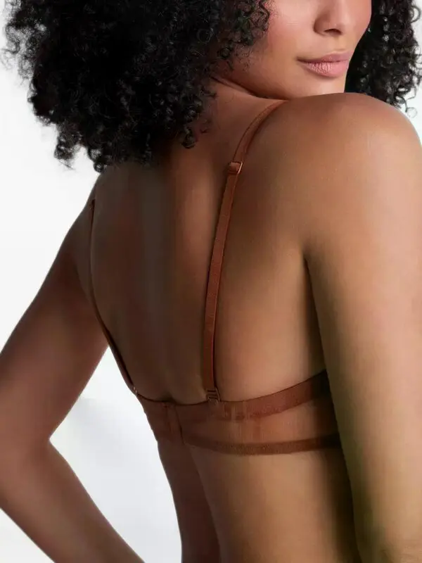 AUBADE Sheer Emotion Plunge Bandeau Bra
