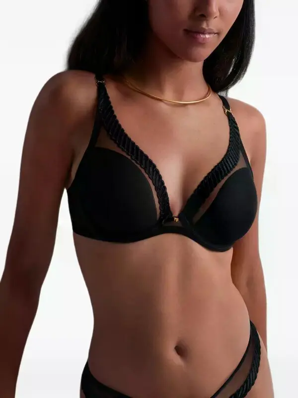 AUBADE Sheer Emotion Embroidered Triangle Bra