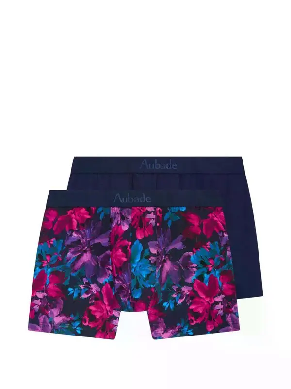 AUBADE Floral-print Boxers Set