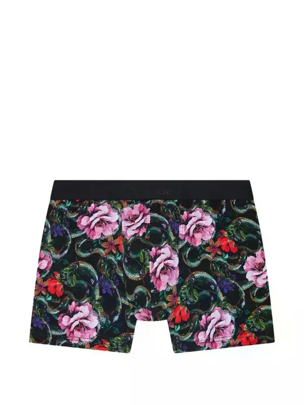 AUBADE Floral-print Snake-pattern Boxers