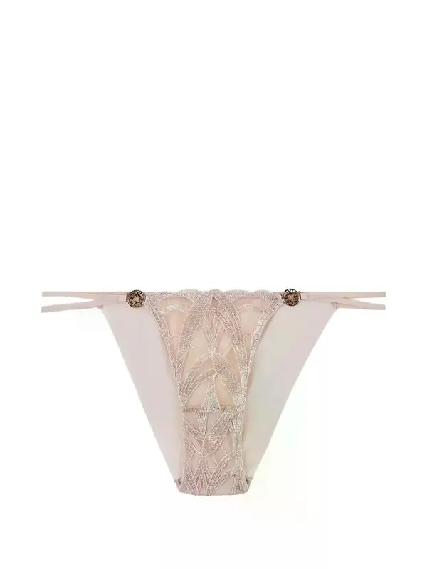 AUBADE My Desire Embroidered Briefs - Neutrals