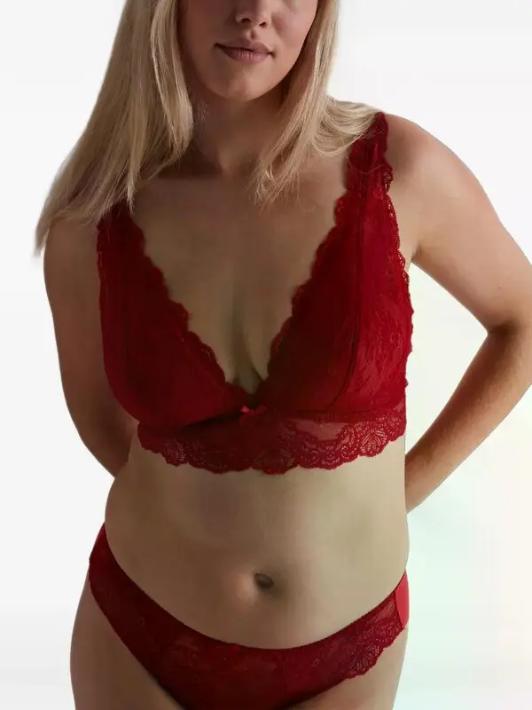 AUBADE Lace Triangle-shape Bralette