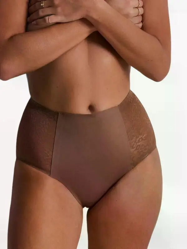 AUBADE Sculpt Lace-panel Briefs