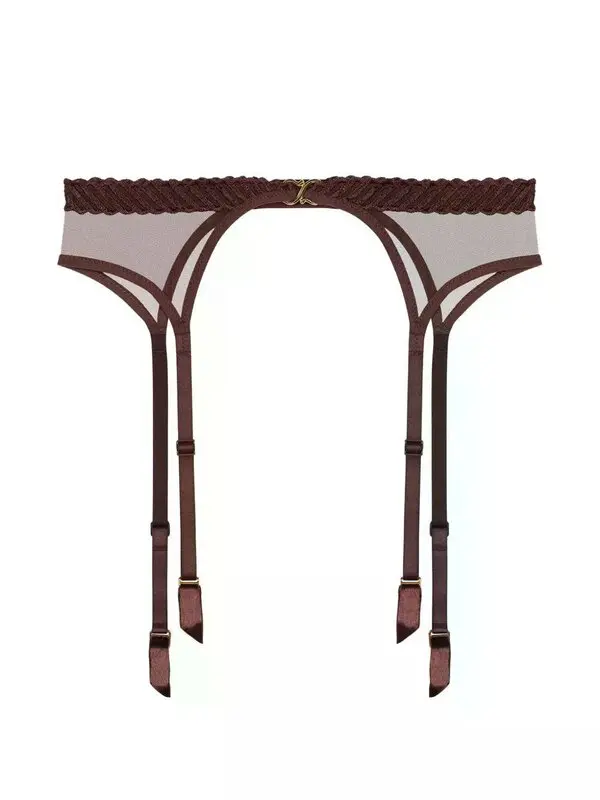 AUBADE Sheer Emotion Suspender Belt