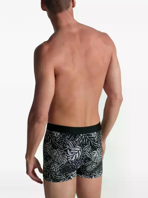 AUBADE Leaf-print Boxer Briefs