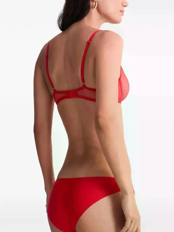 AUBADE Sheer Emotion Embroidered Thong