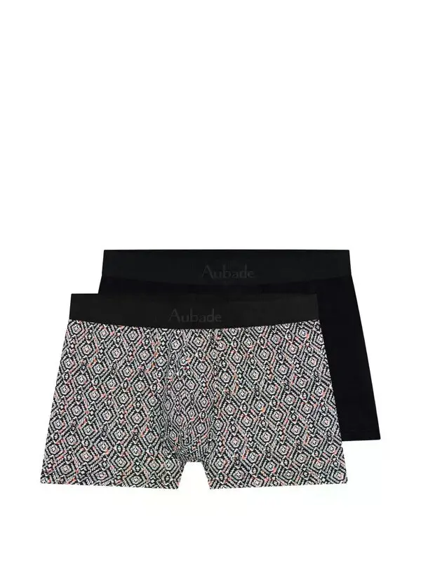 AUBADE Geometric-print Boxer Shorts