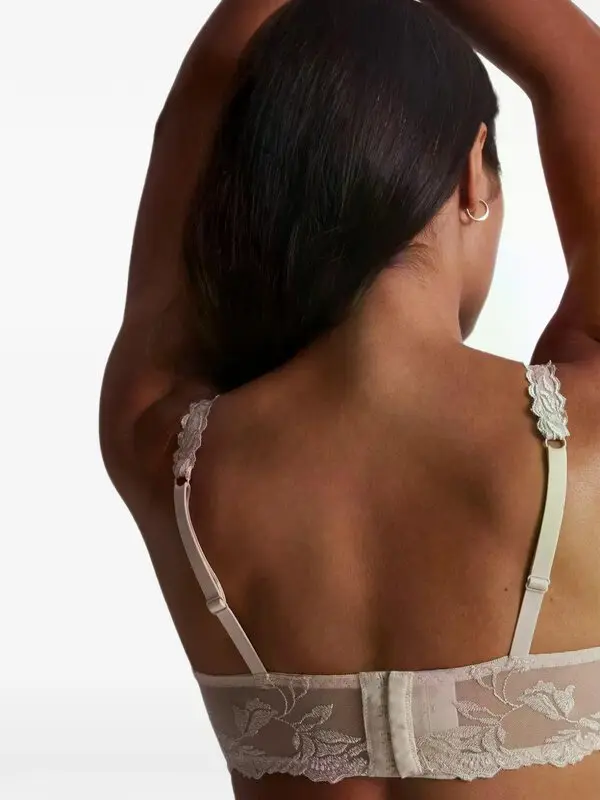 AUBADE Softessence Floral-embroidered Bra