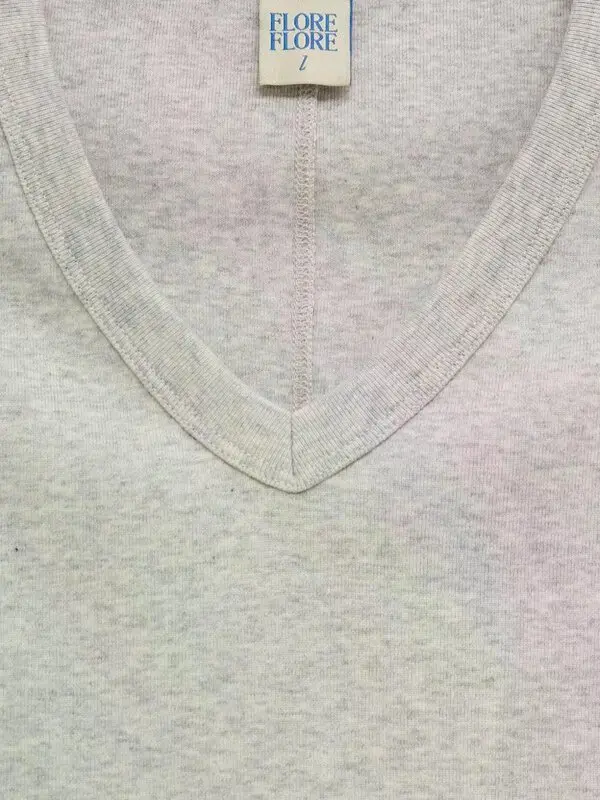FLORE FLORE Jill V-neck Tank Top - Grey