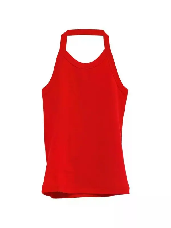FLORE FLORE Angie Halterneck Top - Red