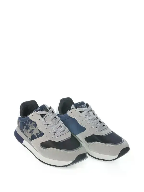 LA MARTINA Suede-panelled Sneakers