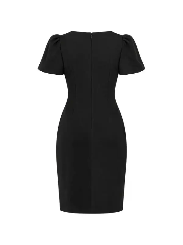 Dkny Ruffled Ruched-detail Mini Dress