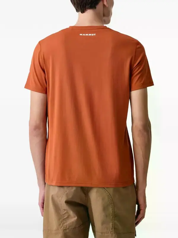 MAMMUT Selun Fl Logo-print Crew-neck T-shirt