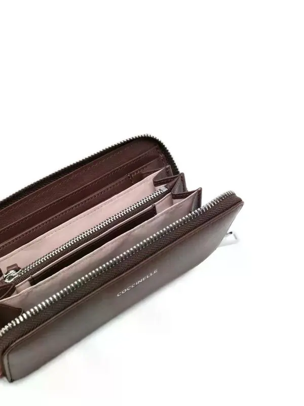 COCCINELLE Logo-print Leather Wallet