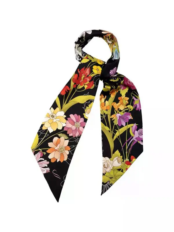ELIZABETTA Vanessa Silk Skinny Scarf