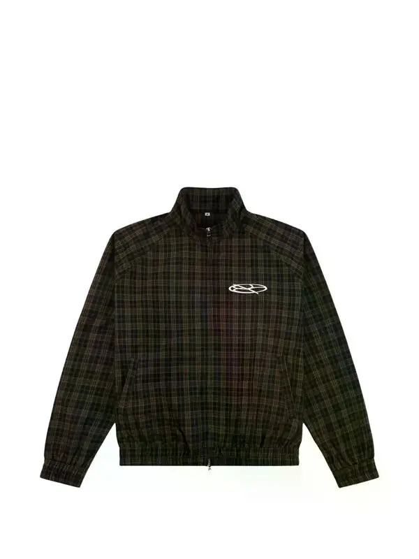 BOREDOM KILLS Plaid Track Jacket