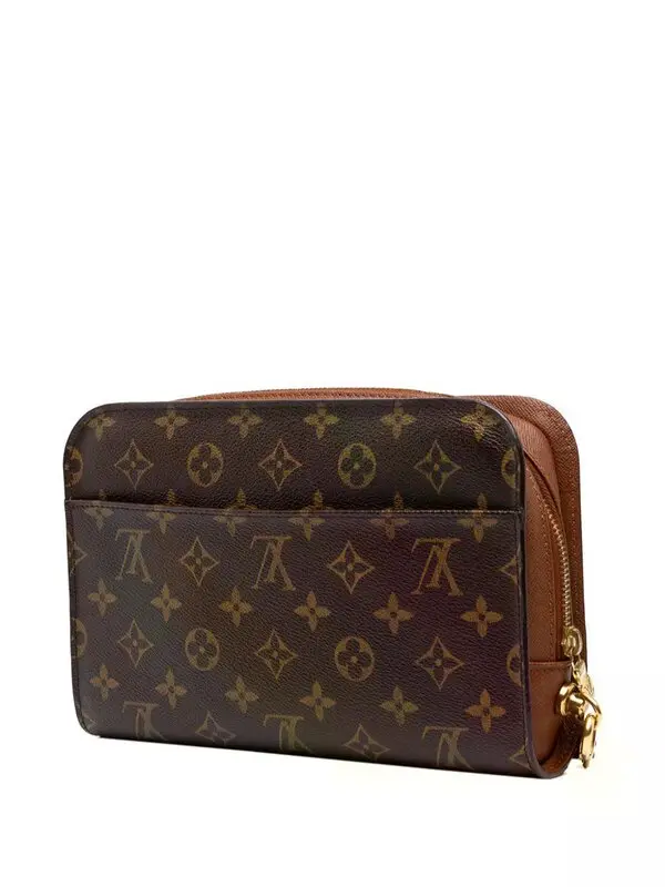 LOUIS VUITTON 2003 Monogram Orsay Clutch Bag