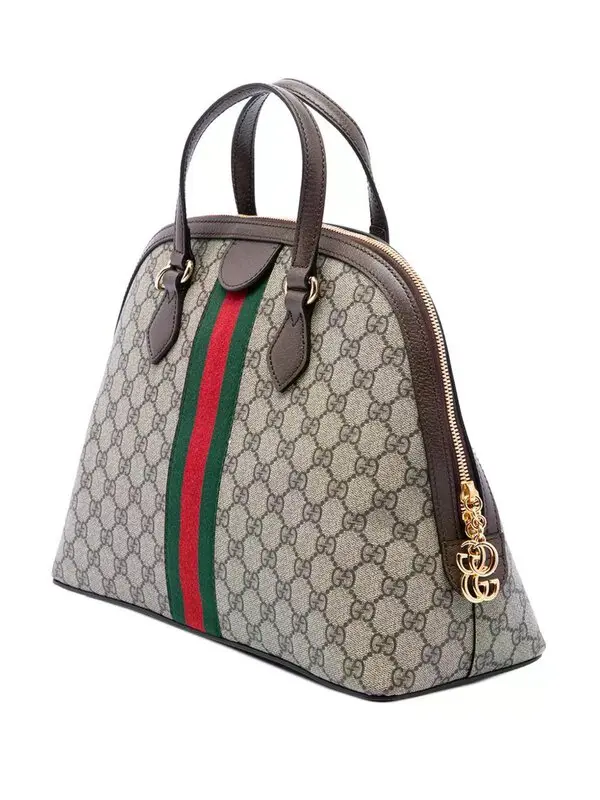 Gucci 2016-2026 Medium Gg Supreme Ophidia Web Satchel