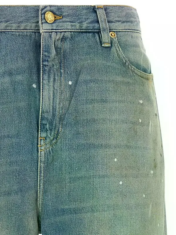 GOLDEN GOOSE Journey Paint-splatter Jeans