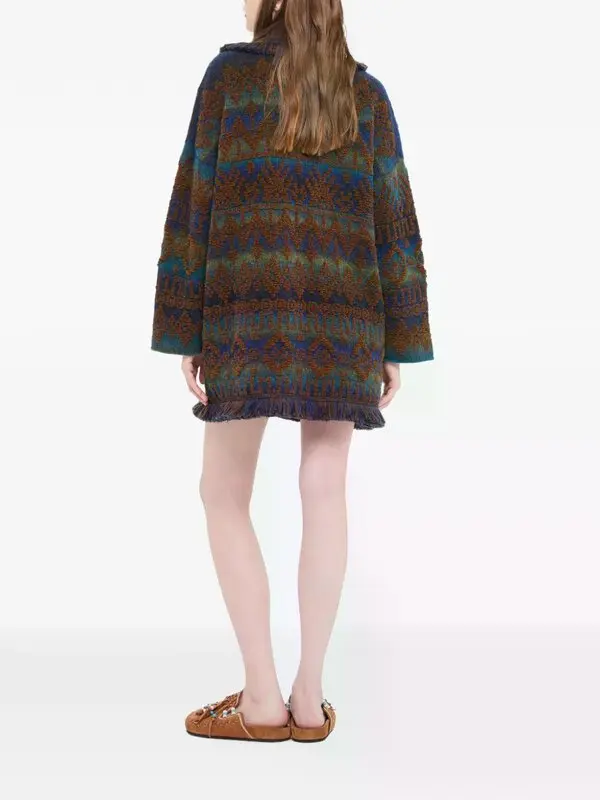 Alanui Western Beat Fringed Cardigan