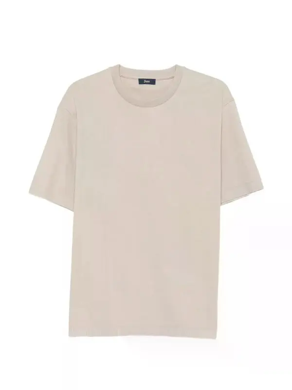 Herno Crew-neck T-shirt - Neutrals