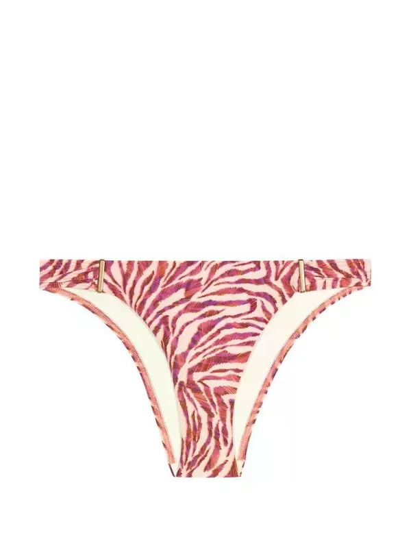AUBADE Feline Energy Tiger-print Bikini Bottoms