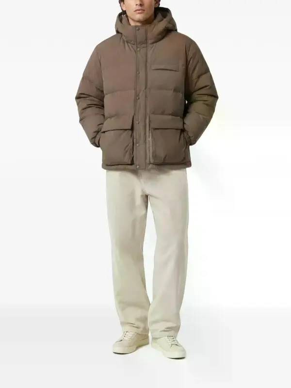 Maison Kitsuné Quilted Hooded Jacket