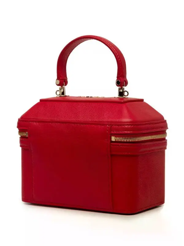 BVLGARI 2010-2026 Leather Serpenti Forever Vanity Bag Satchel