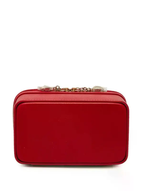 BVLGARI 2010-2026 Leather Serpenti Forever Vanity Bag Satchel