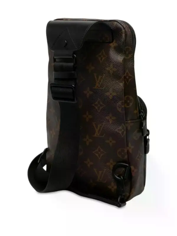 LOUIS VUITTON 2010-2026 Monogram Macassar Avenue Sling Bag Crossbody Bag