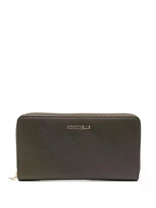 COCCINELLE Grained Leather Wallet