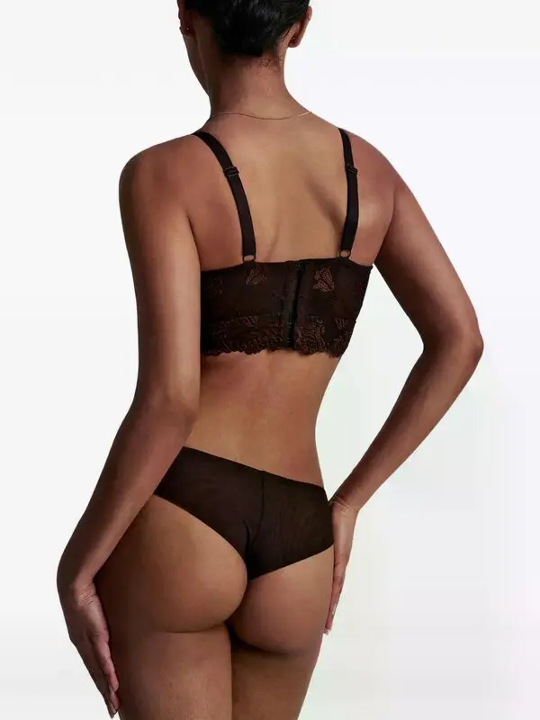 AUBADE Flower-embroidered Lace Bralette