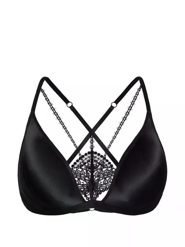AUBADE Sweet Addiction Triangle Bra - Black