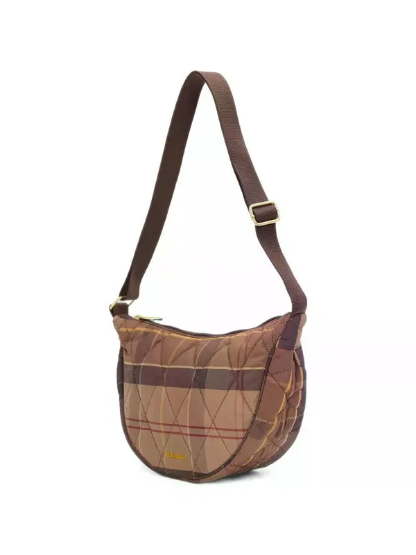 Barbour Tartan Quilted Shoulder Bag
