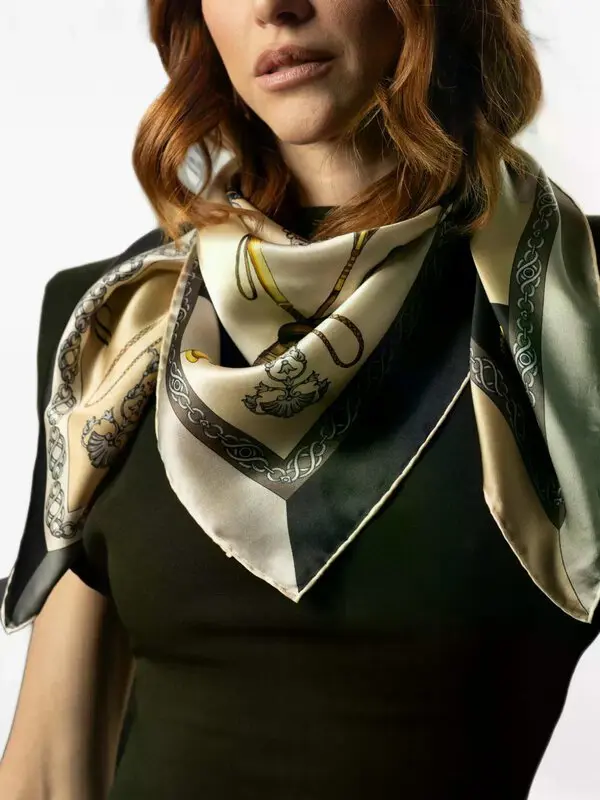 ELIZABETTA Gabriella Silk Scarf