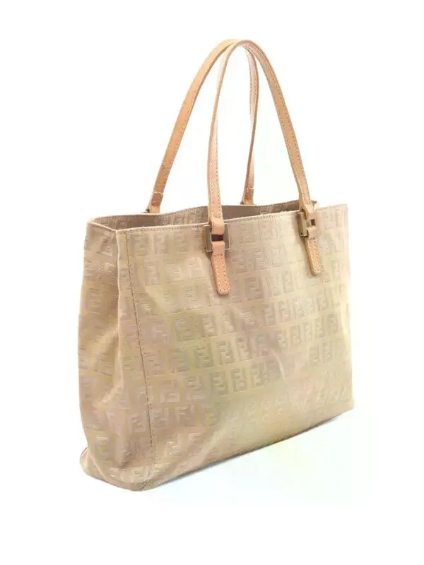 Fendi 2000-2010 Zucchino Canvas Tote Bag