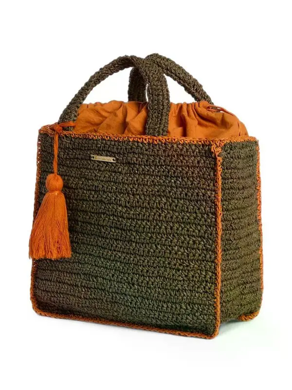 Momoni Maguej Paper-raffia Shoulder Bag