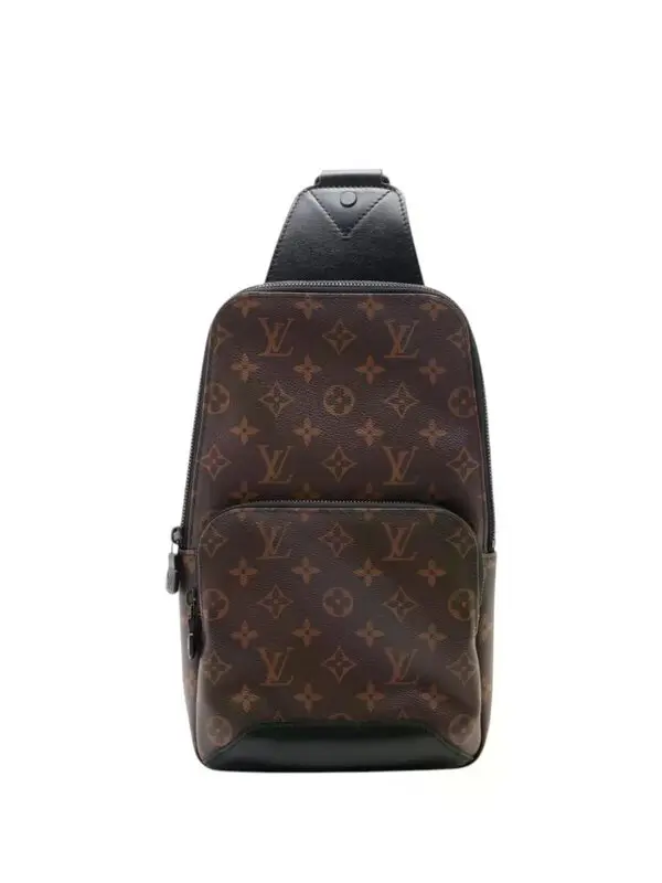 LOUIS VUITTON 2021-2026 Monogram Macassar Avenue Slingbag Crossbody Bag