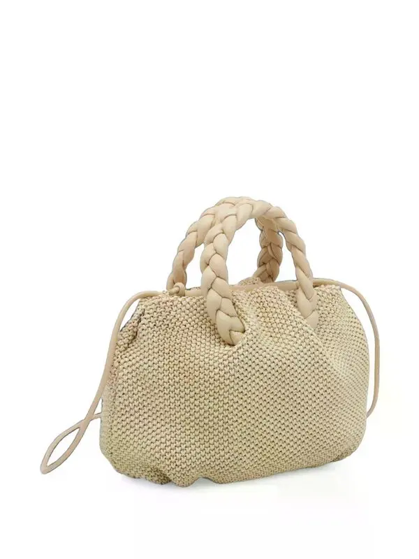 Hereu Medium Bombom Braided Tote Bag